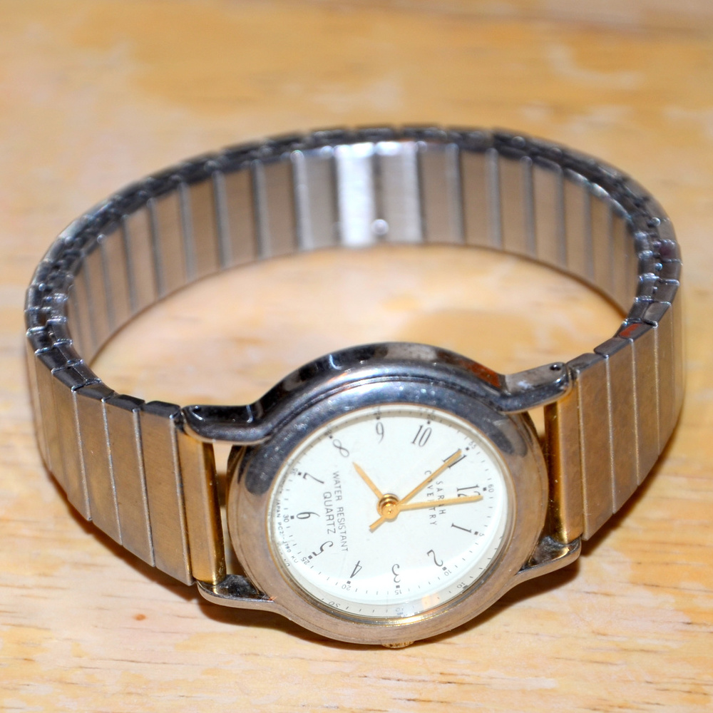 Vintage Sarah Coventry Gold Watch - Gem